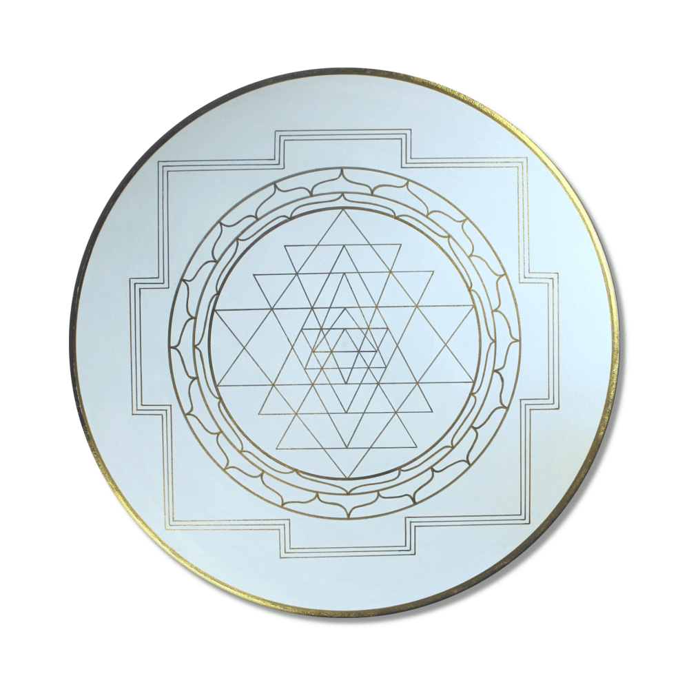 Energy Art Sri Yantra "Yantra for Success" hand-painted
